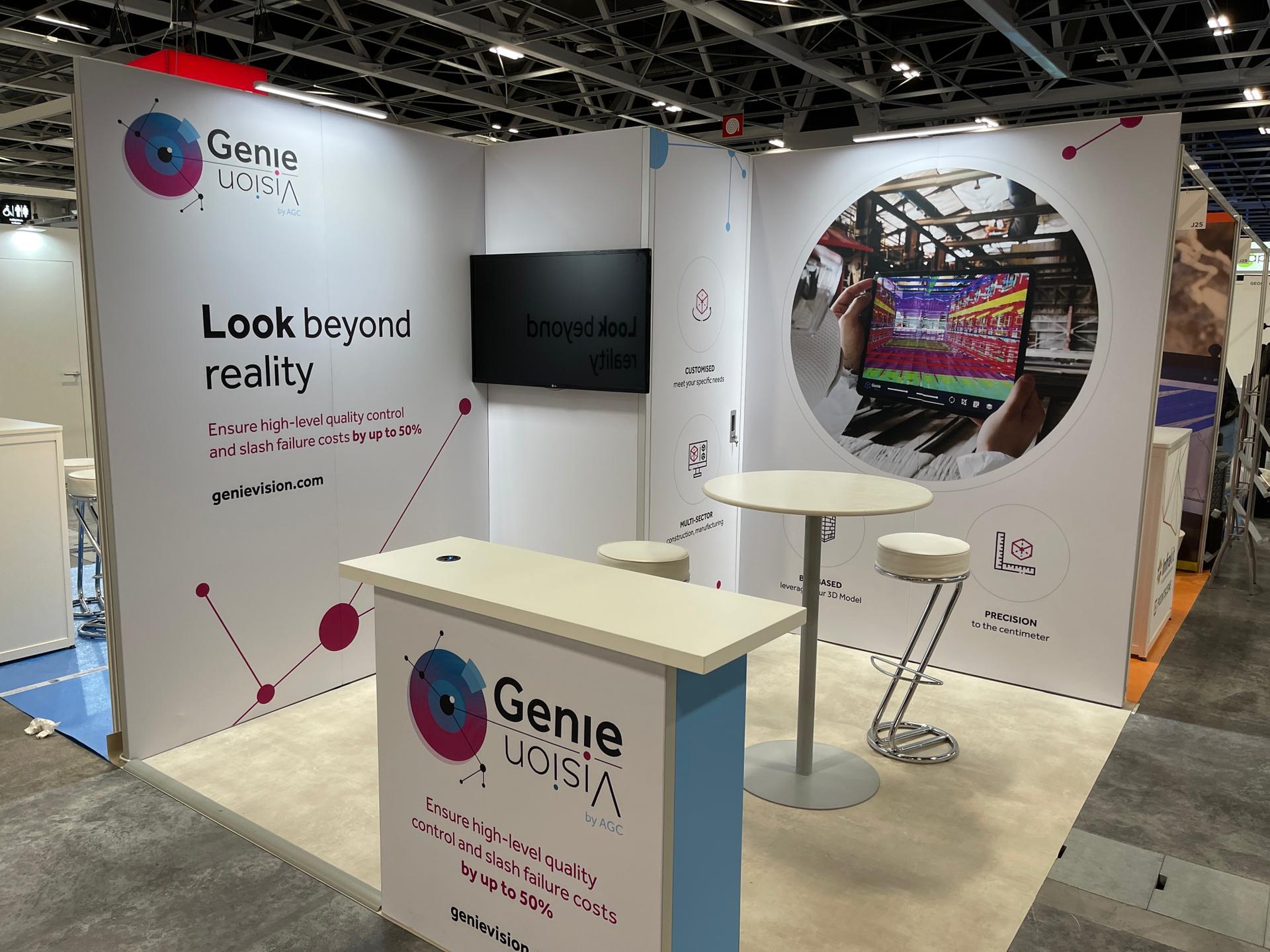 Stands en tissu panoramic - BOMG